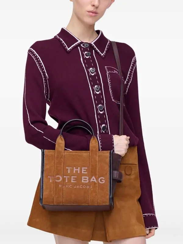 Marc Jacobs Tote Leather Shopping Bag - Brown