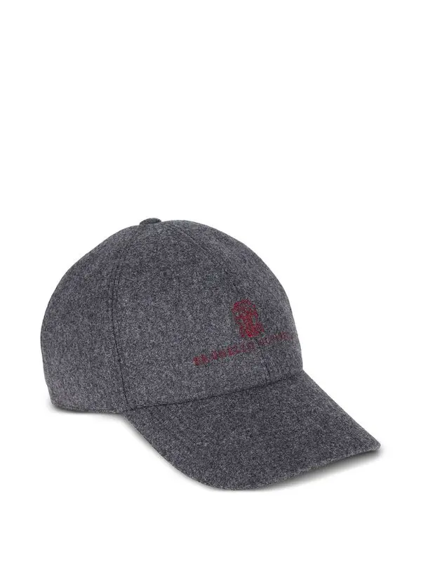 Brunello Cucinelli Wool Baseball Cap