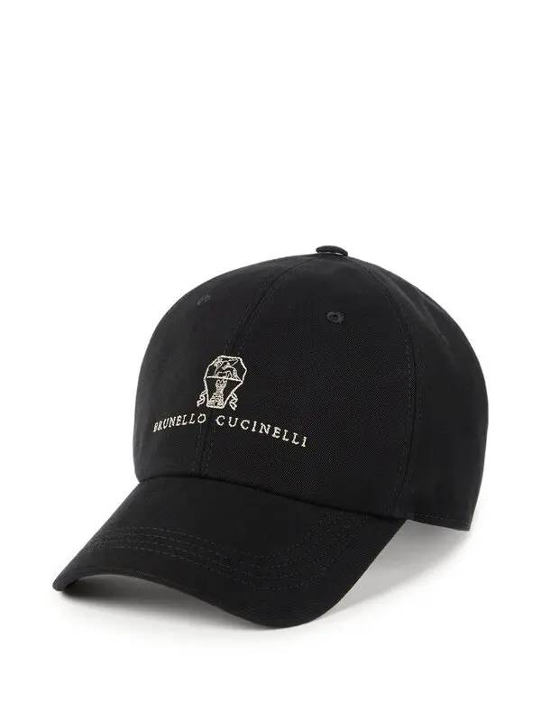 Brunello Cucinelli Logo Baseball Cap