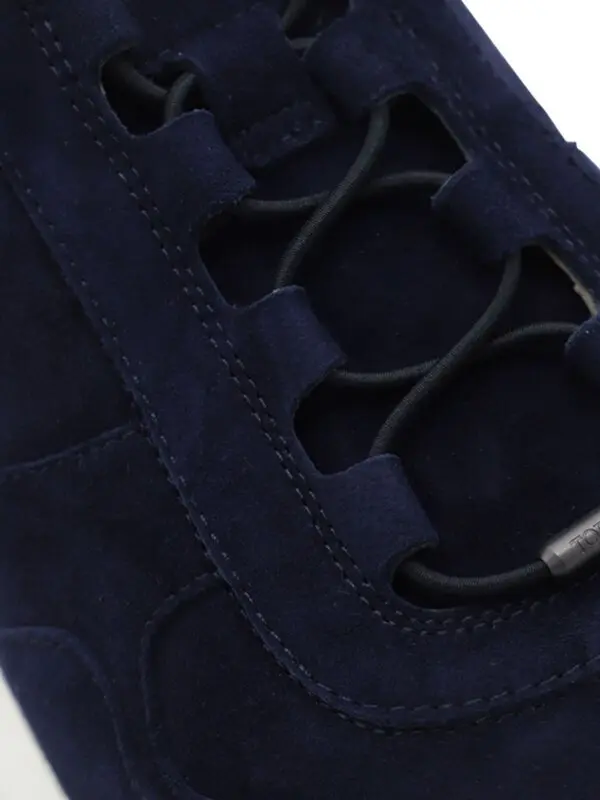 TOD'S Red Dot Leather Sneakers