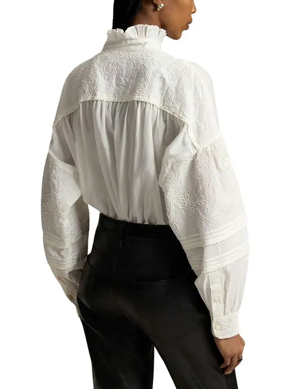 Polo Ralph Lauren Ruffled Shirt