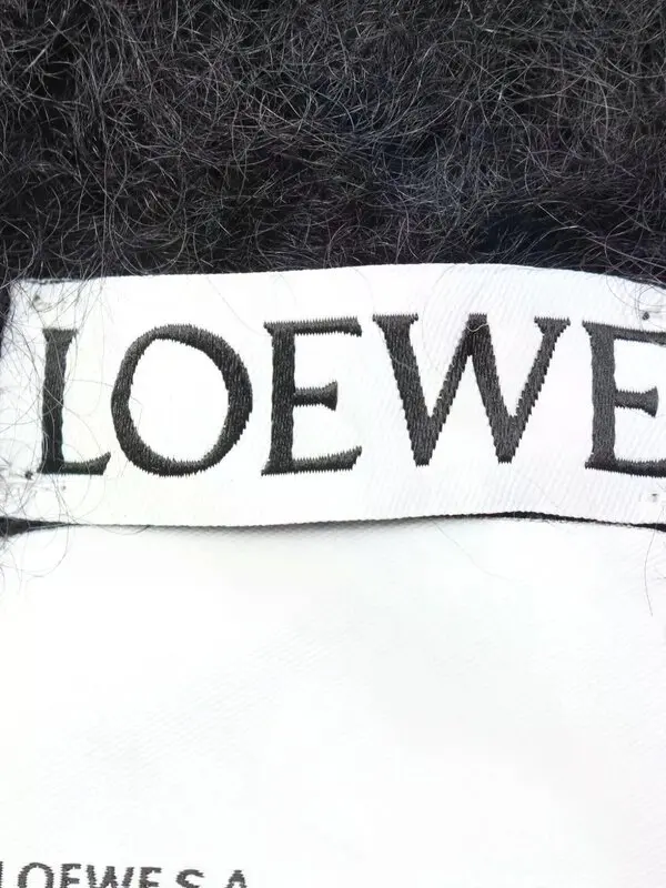 Loewe 2010s Logo-patch Scarf