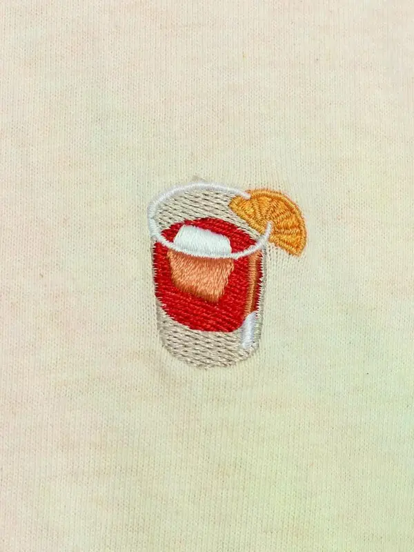 REVOLUTION NOW Embroidered-motif T-shirt