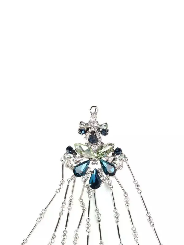 Rabanne Crystal-embellished Necklace - Silver