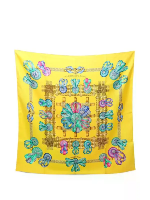 Hermès 2010s Les Rubans Du Cheval Scarf