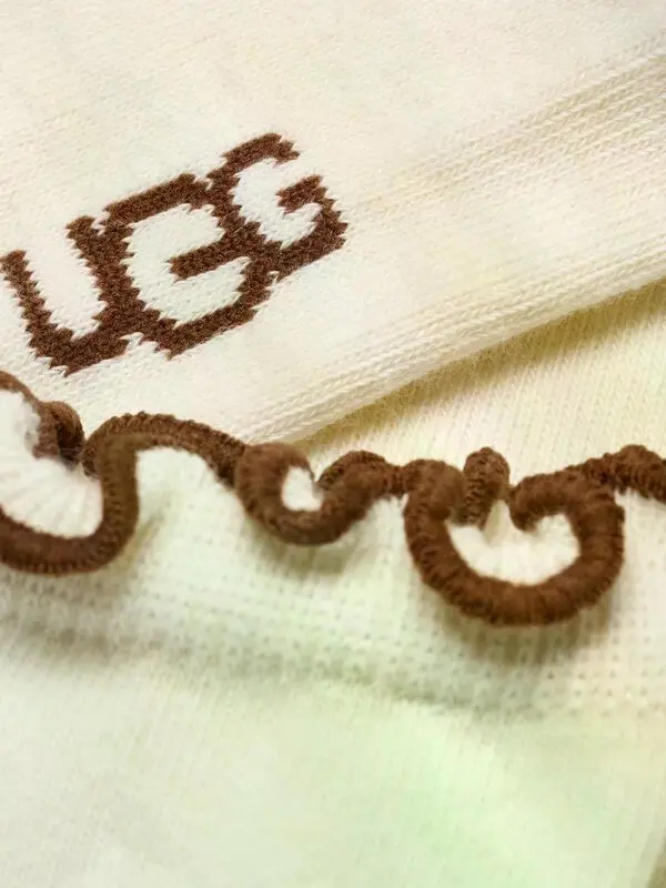 UGG Karsyn Lettuce-edge Socks