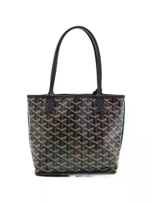 Goyard 2024 Mini Anjou Reversible Tote Bag - Black