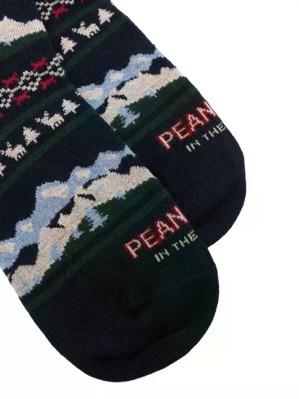 IN THE BOX Peanuts Christimas Socks