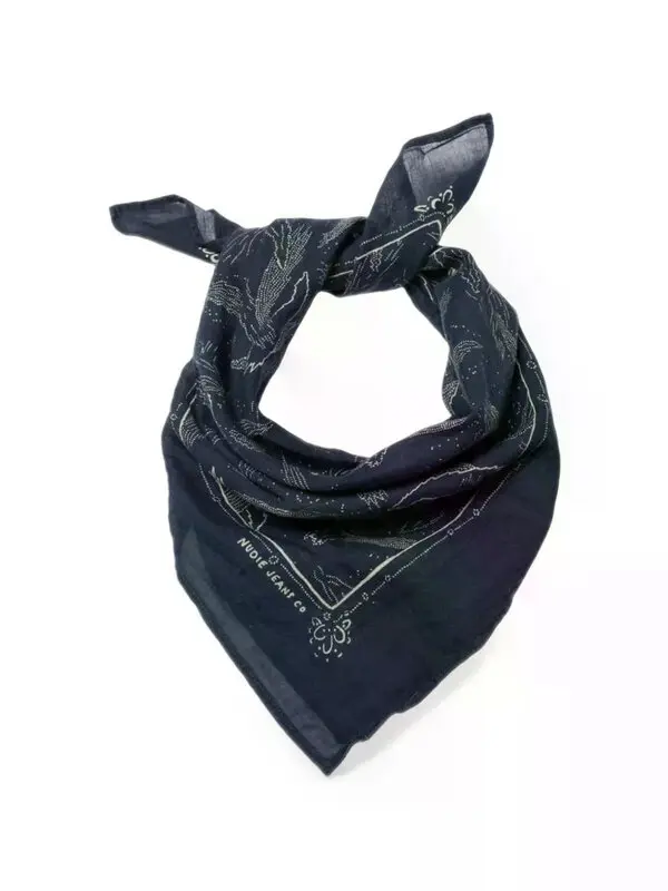 Nudie Jeans Ingrid Starburst Bandana - Blue