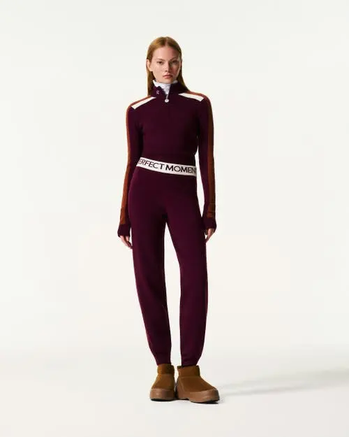 Perfect Moment La Tour Merino Wool Jogger Pant