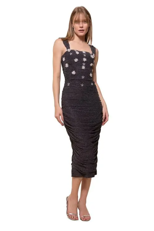 PatBO Thereza Tulle Midi Dress