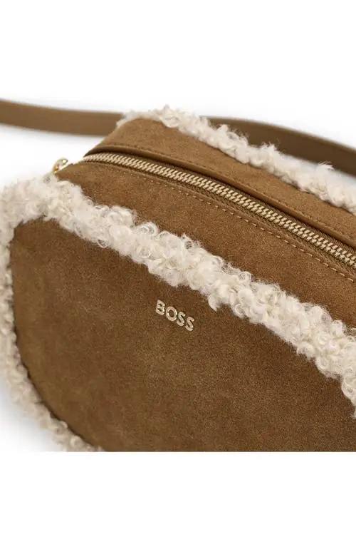 BOSS Sandy Crossbody Bag - Medium Beige