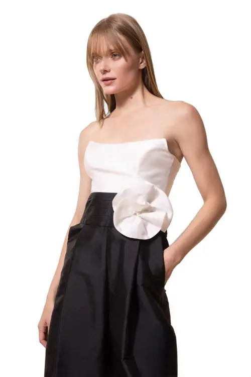 PatBO Dora Tafetta Jumpsuit