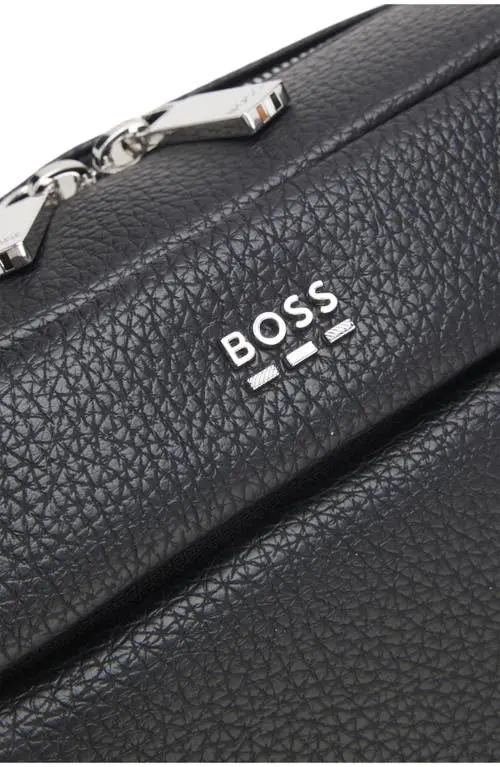 BOSS Ray Evo Faux Leather Washbag
