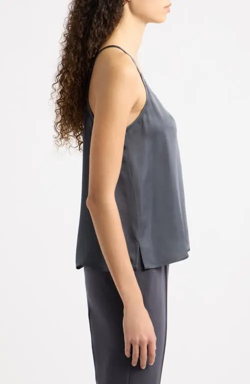 Eileen Fisher U-neck Satin Cami