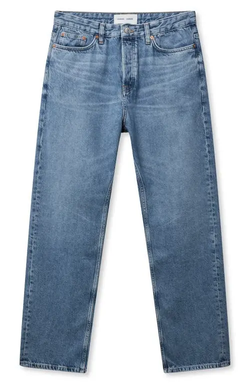 Samsøe Samsøe Eddie Regular Rise Straight Leg Organic Cotton Jeans