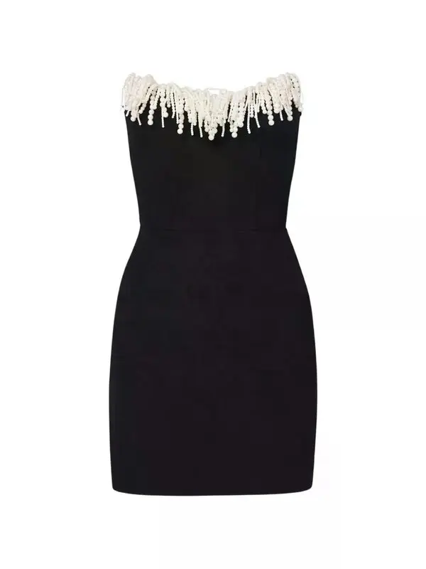 David Koma Strapless Mini Dress