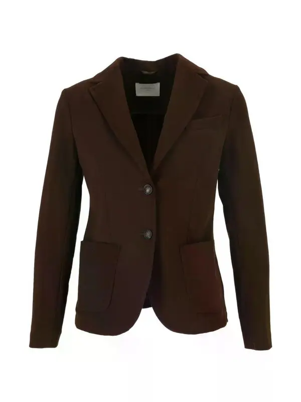 CIRCOLO 1901 Slim-fit Fleece Blazer - Brown