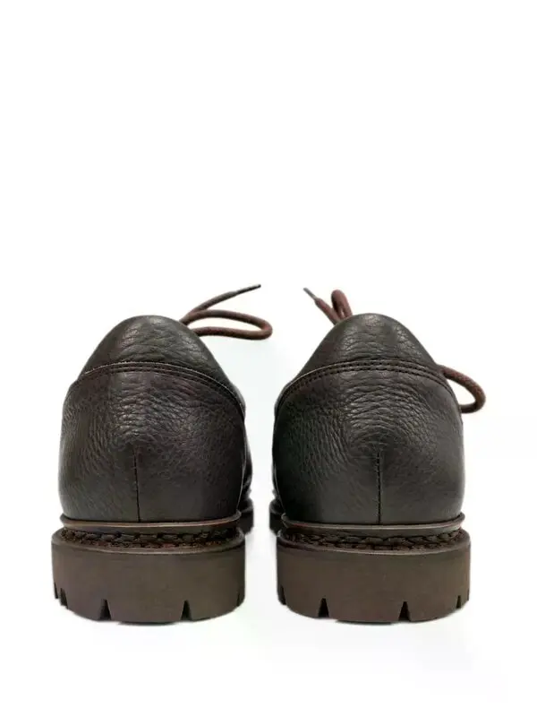 Paraboot Clusaz Grained Leather Sneakers