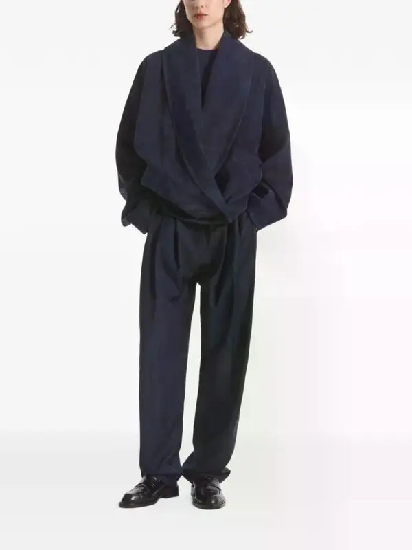 Co Suede Wrap Jacket