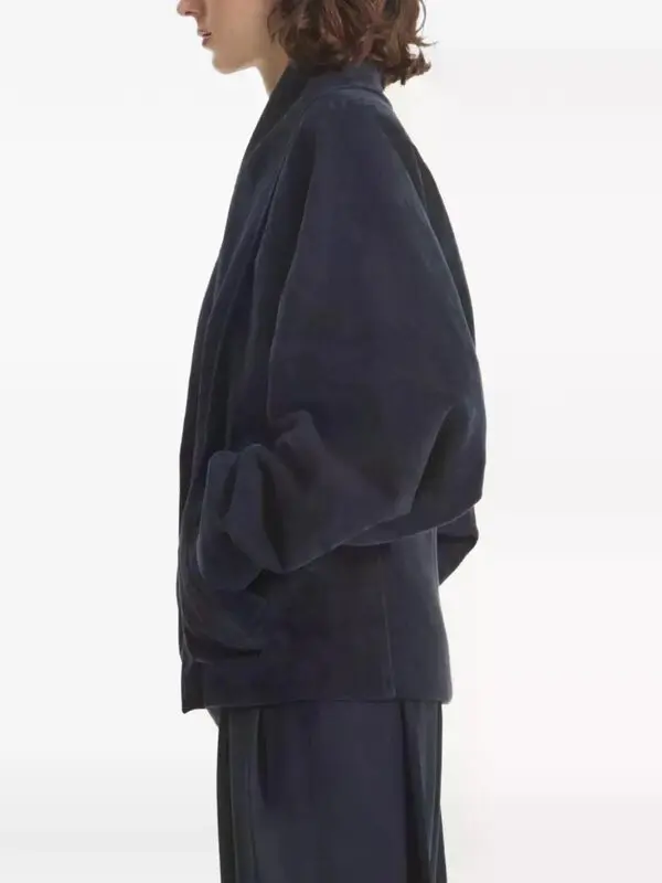 Co Suede Wrap Jacket
