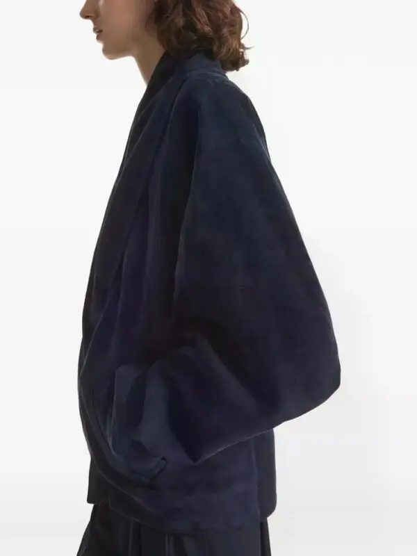 Co Suede Wrap Jacket
