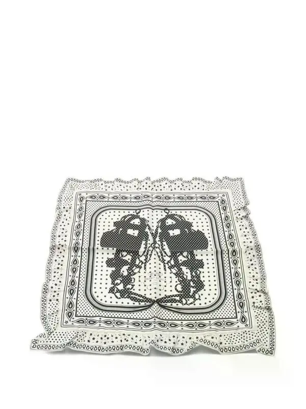 Hermès 2010s Brides De Gala Frill Scarf
