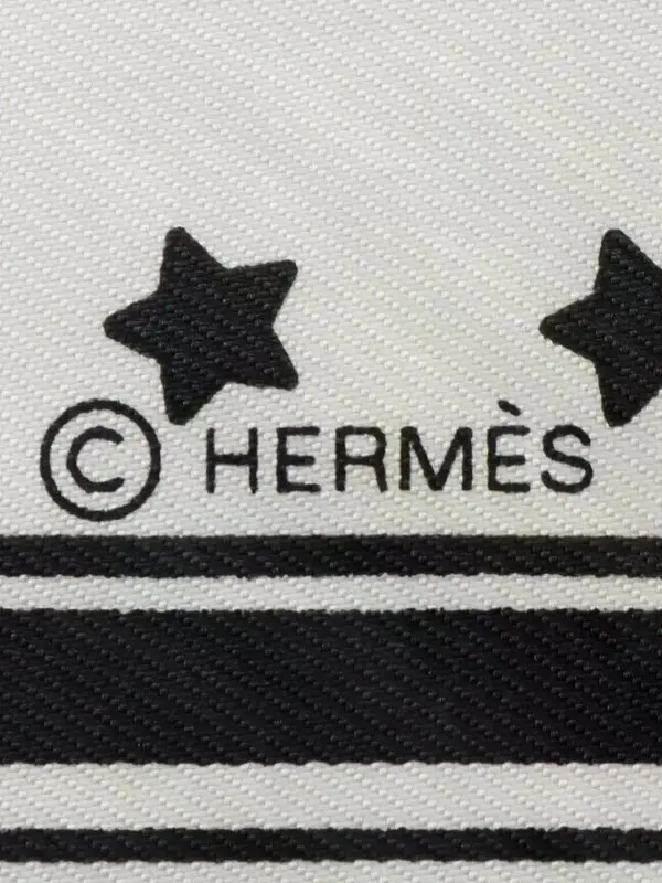 Hermès 2010s Brides De Gala Frill Scarf