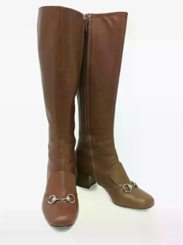 Gucci Horsebit Knee-high Boots