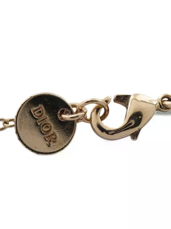 Dior 2000s Clair D Lune Rhinestone Necklace