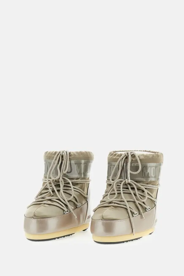 Moon Boot Stivali Da Neve Bassi Icon Low Glance In Raso