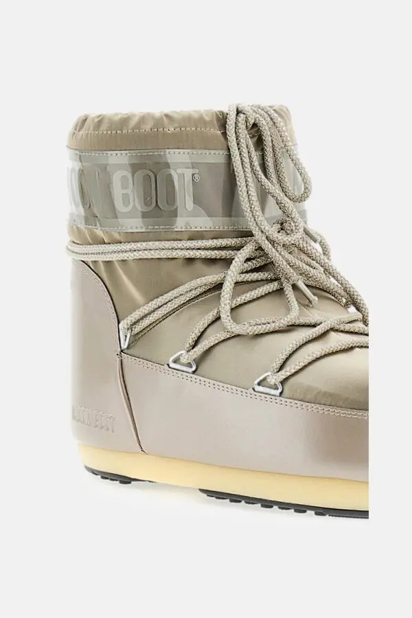 Moon Boot Stivali Da Neve Bassi Icon Low Glance In Raso