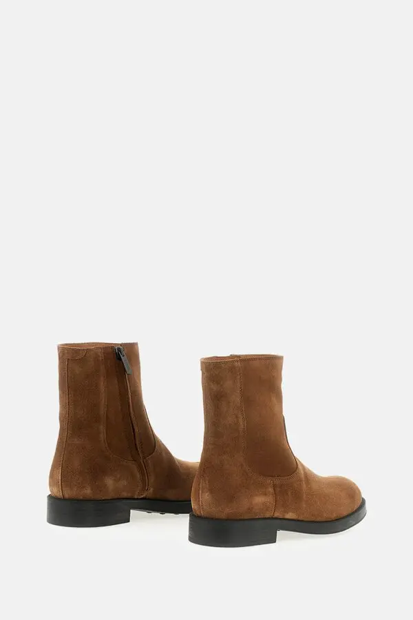 TOD'S Stivaletto In Pelle Scamosciata