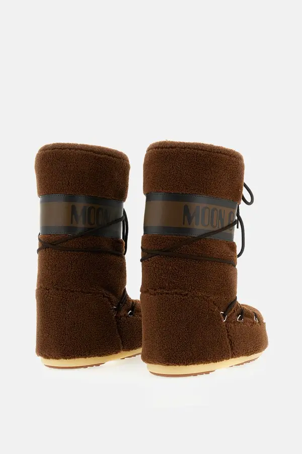 Moon Boot Stivali Da Neve Icon In Teddy
