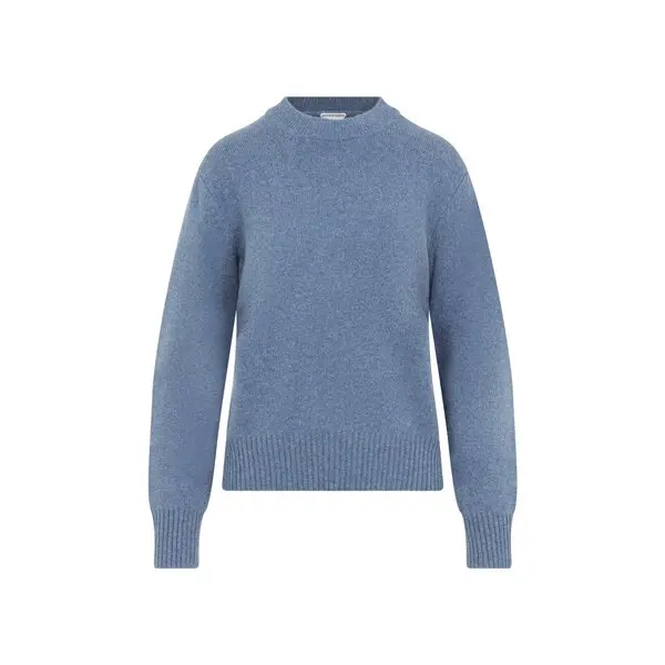 Bottega Veneta Cashmere Classic Knit Sweater - Blue
