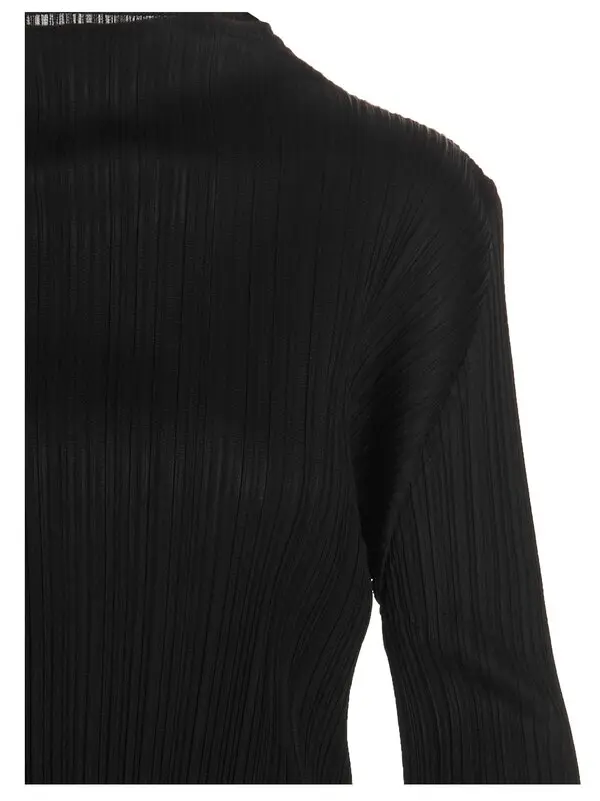 Issey Miyake Basics' Long Sleeve Top