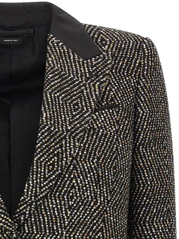 TOM FORD Tweed Boyfriend Jacket