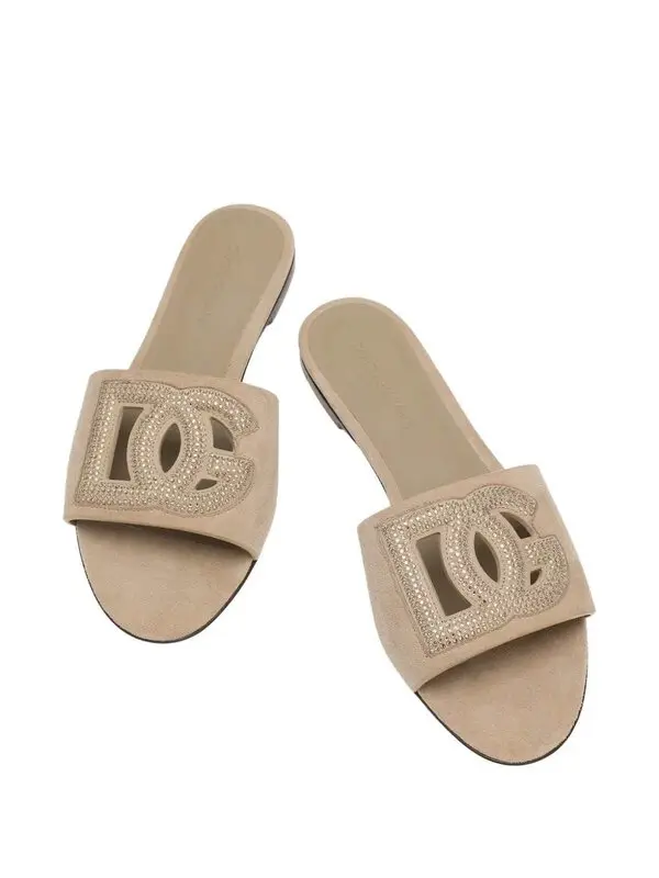 Dolce & Gabbana Crystal-embellished Sandals