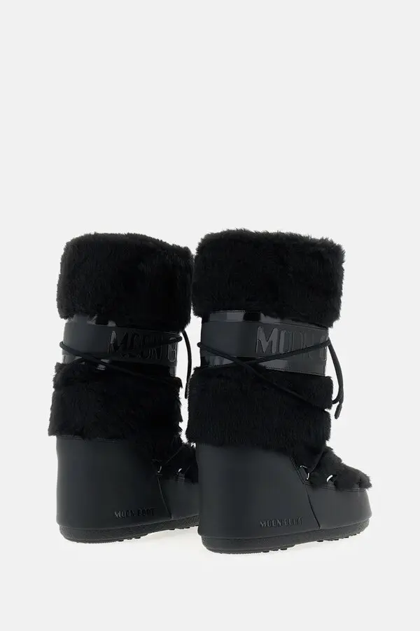 Moon Boot Stivali Da Neve Icon In Ecopelliccia