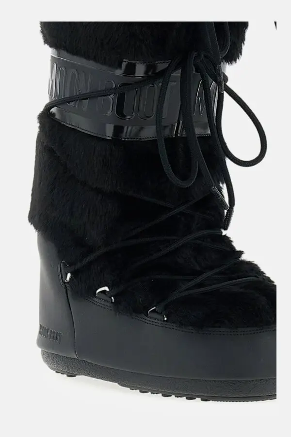 Moon Boot Stivali Da Neve Icon In Ecopelliccia