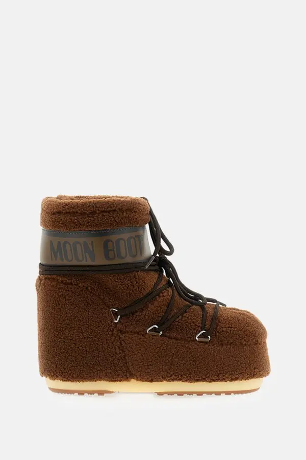 Moon Boot Stivali Da Neve Bassi Icon Low In Teddy