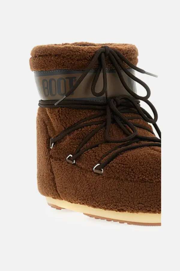 Moon Boot Stivali Da Neve Bassi Icon Low In Teddy