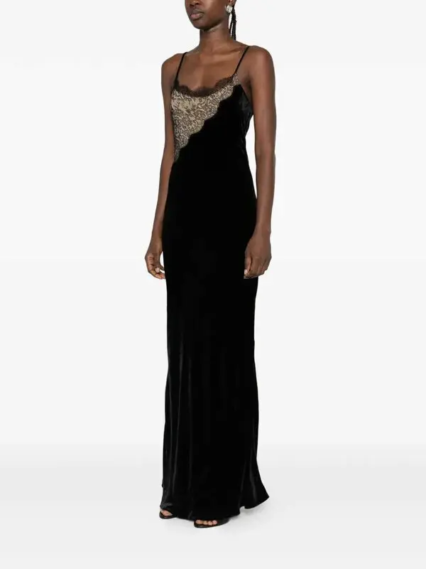 Stella McCartney Long Velvet Dress