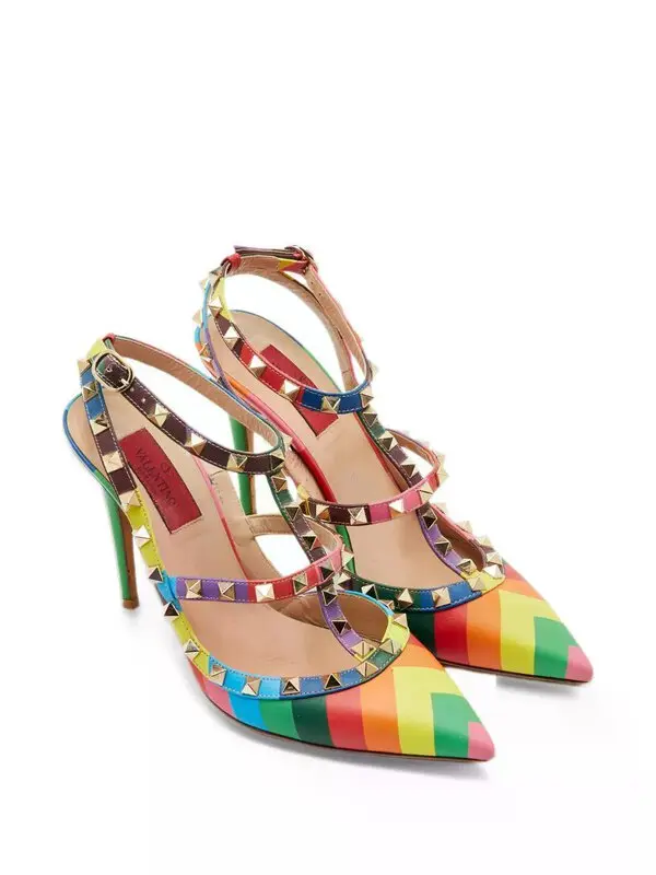 Valentino Garavani Rockstud Caged Pumps