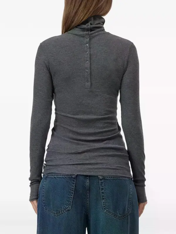 Closed Ribbed Top