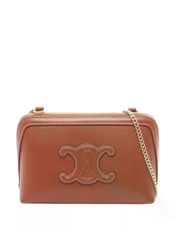 Celine 2020s Cuill Triomphe Crossbody Bag