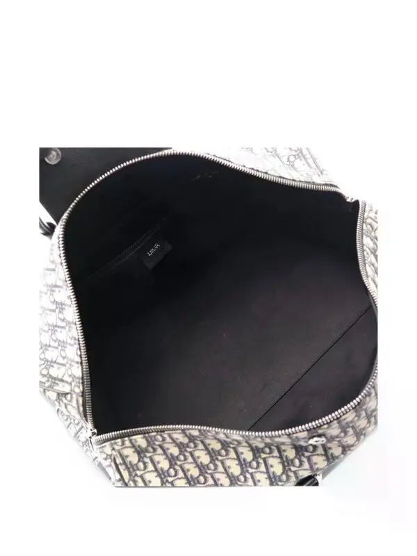 Dior 2010s 50 Oblique Boston Bag