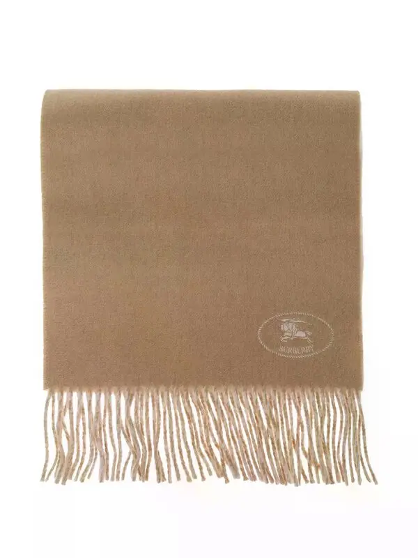 Burberry Knight Cashmere Scarf - Neutrals