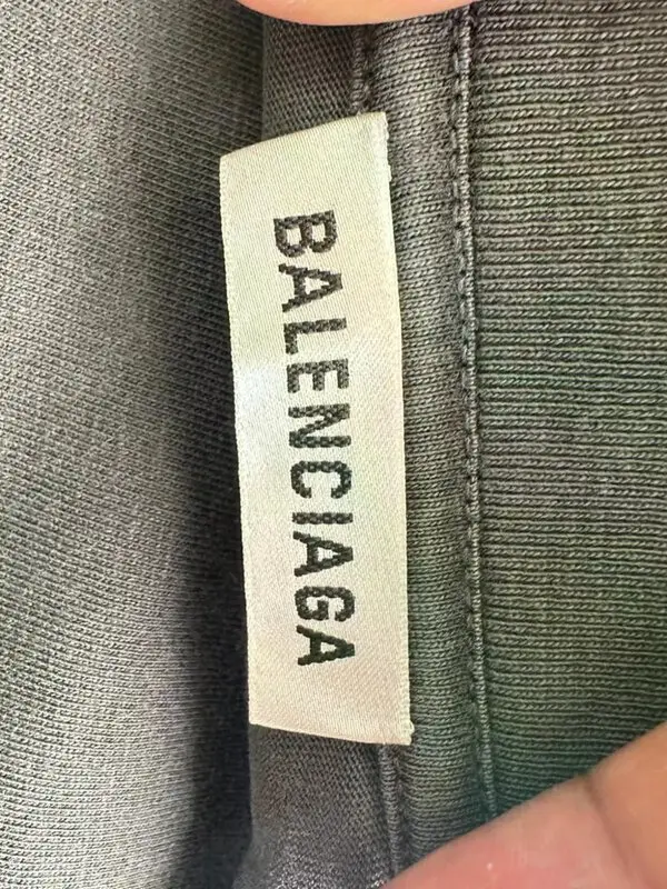 Balenciaga Washed Crew-neck T-shirt