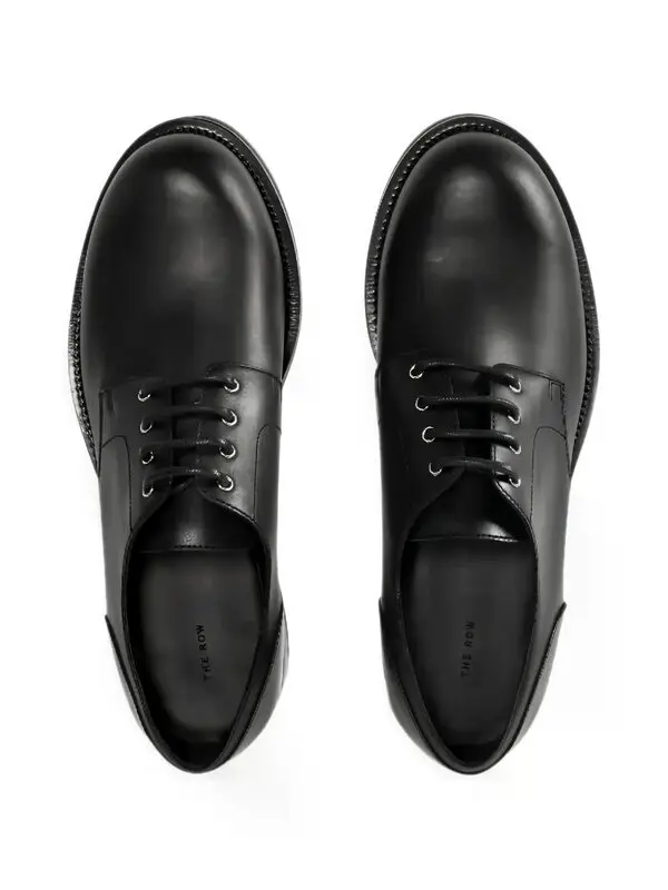 THE ROW Lug-sole Leather Derby Shoes